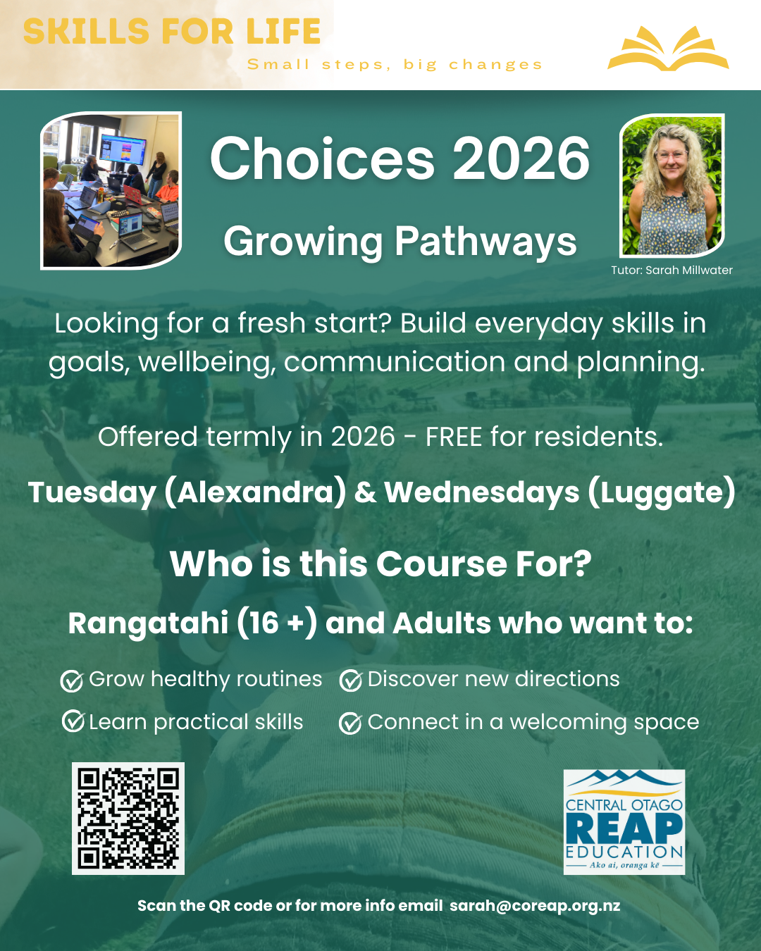 Growing Pathways: Community Meet Up Alexandra - Tuesday 27th January - Adu